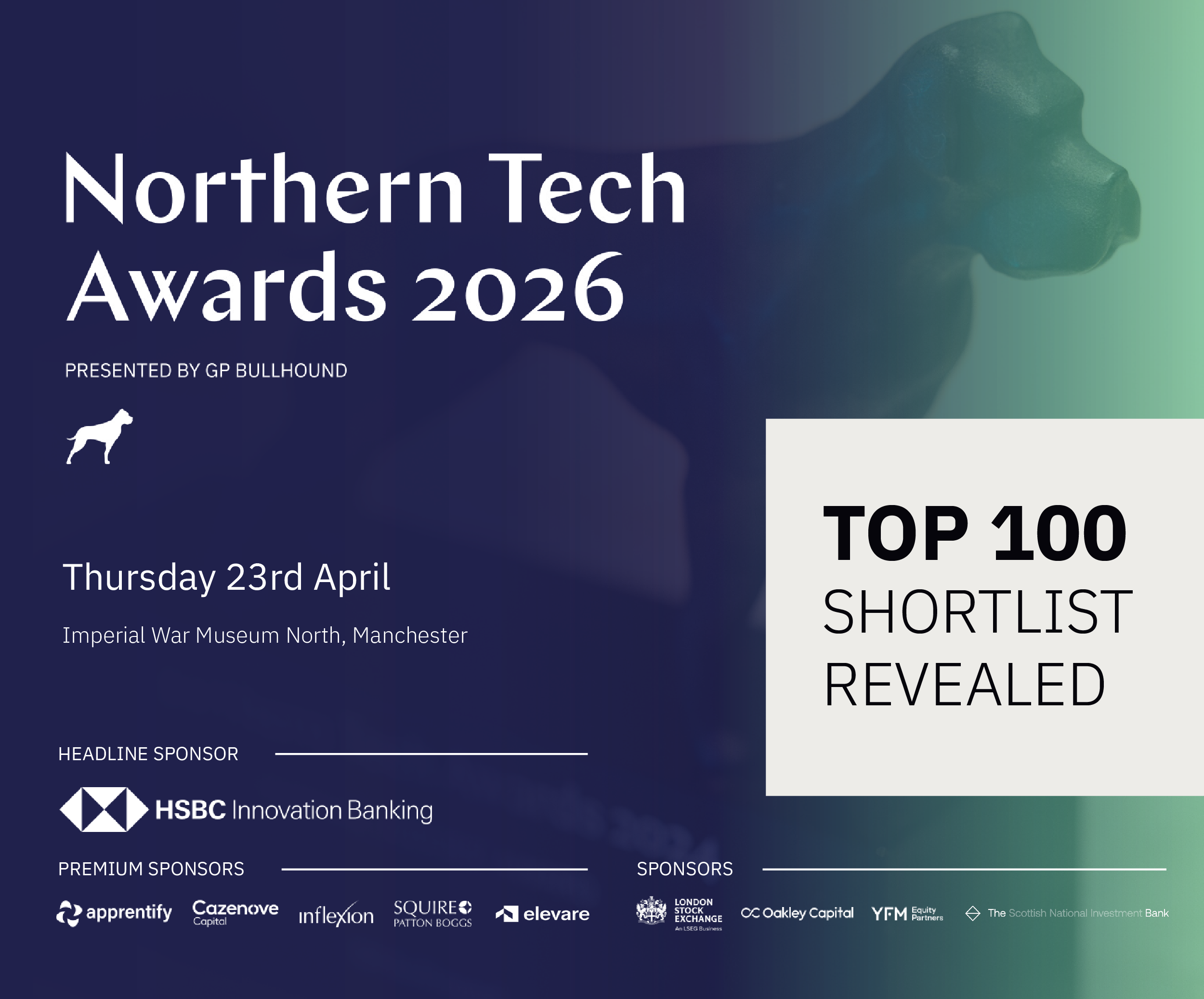 Northern Tech Awards - Top 100 Shortlist Revealed - GP Bullhound